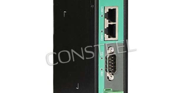 Industrial Modbus Gateway 1 serial RS-232/485/422, 2 Ethernet Ports