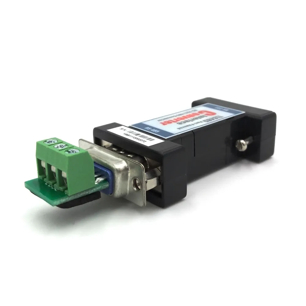 Industrial port powered bidirectional RS232 to RS485 converter - TLC485