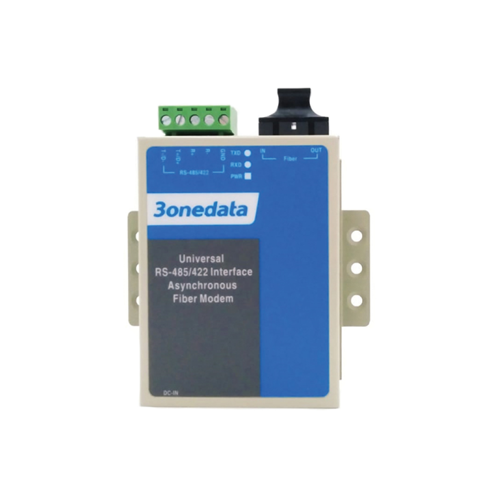 MODEL277B-S - RS485 to singlemode fiber converter, ST/SC