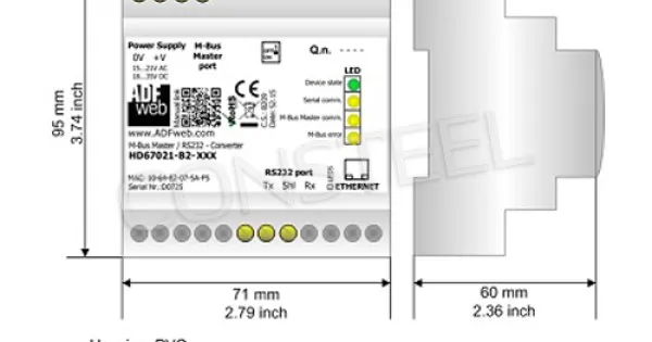 Konwerter M-Bus na Devicenet, 20 liczników - HD67058-B2-20
