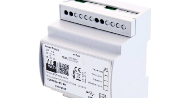 Industrial M-Bus master to MQTT converter. Model HD67931-B2-G43-160