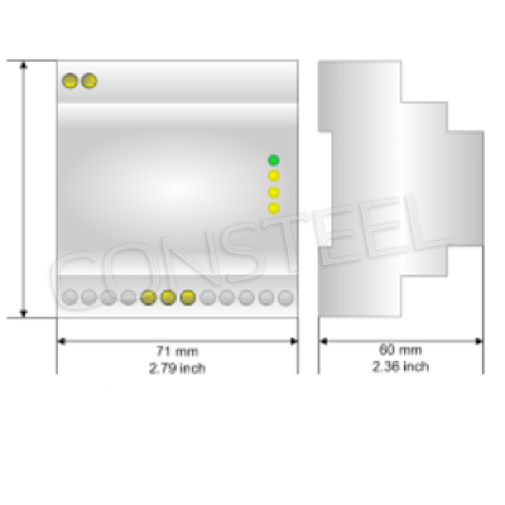 HD67693-MSTP-B2 – BACnet MSTP to SNMP Agent Converter