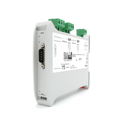 Industrial CANbus to Modbus RTU or TCP converter & gateway
