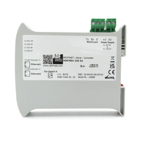 Industrial RS232 to PROFINET converters & gateways