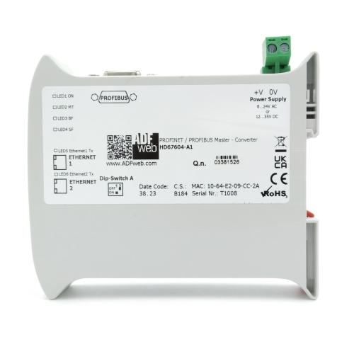 PROFIBUS to PROFINET converters in industry and automation