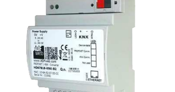 Industrial S7comm/KNX converter | HD67628-KNX-B2