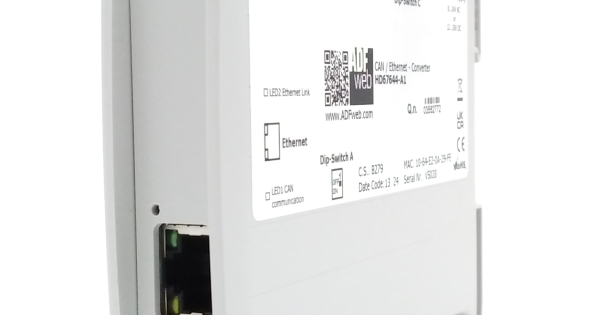 Industrial CAN to Ethernet converter - HD67644-A1