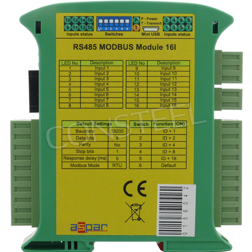 Industrial expansion module - MOD-16I-M