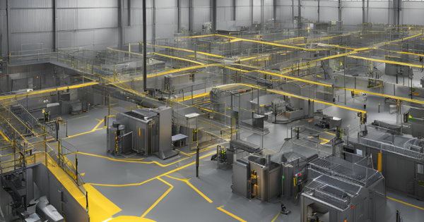 What is a security laser scanner used for?