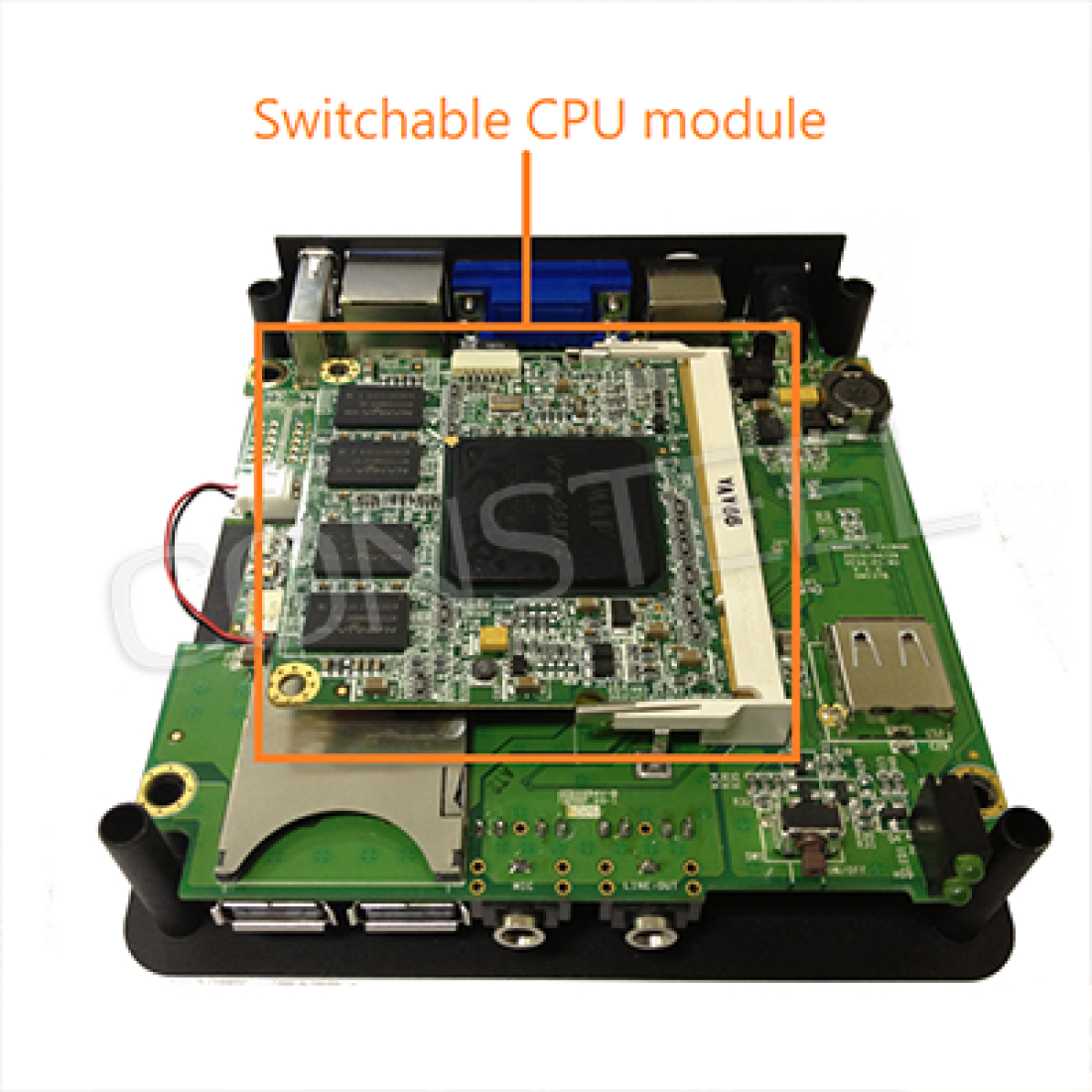 Industrial computer - EBOX-3310MX-S4C