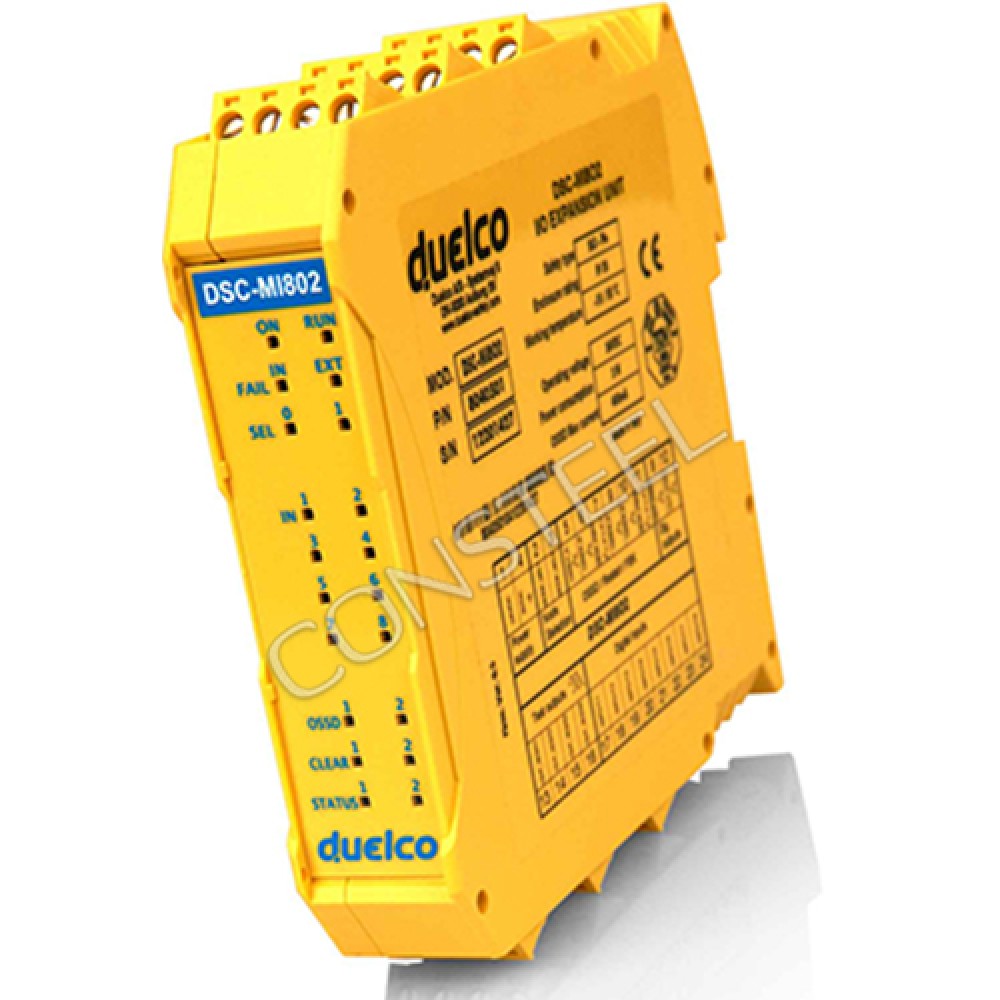 Safety controller Duelco DSC-MI8O2