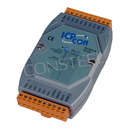 M-7017RC - 8-channel Analog Input Module