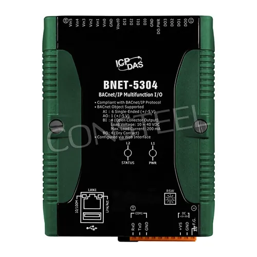 BNET-5304 - Multi-function BACnet/IP I/O Industrial Module