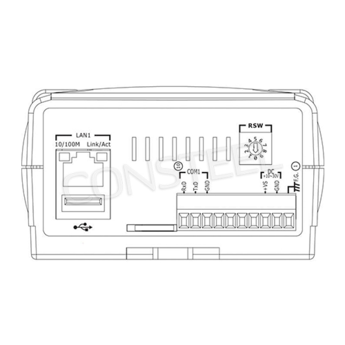 BNET-5304 - Multi-function BACnet/IP I/O Industrial Module