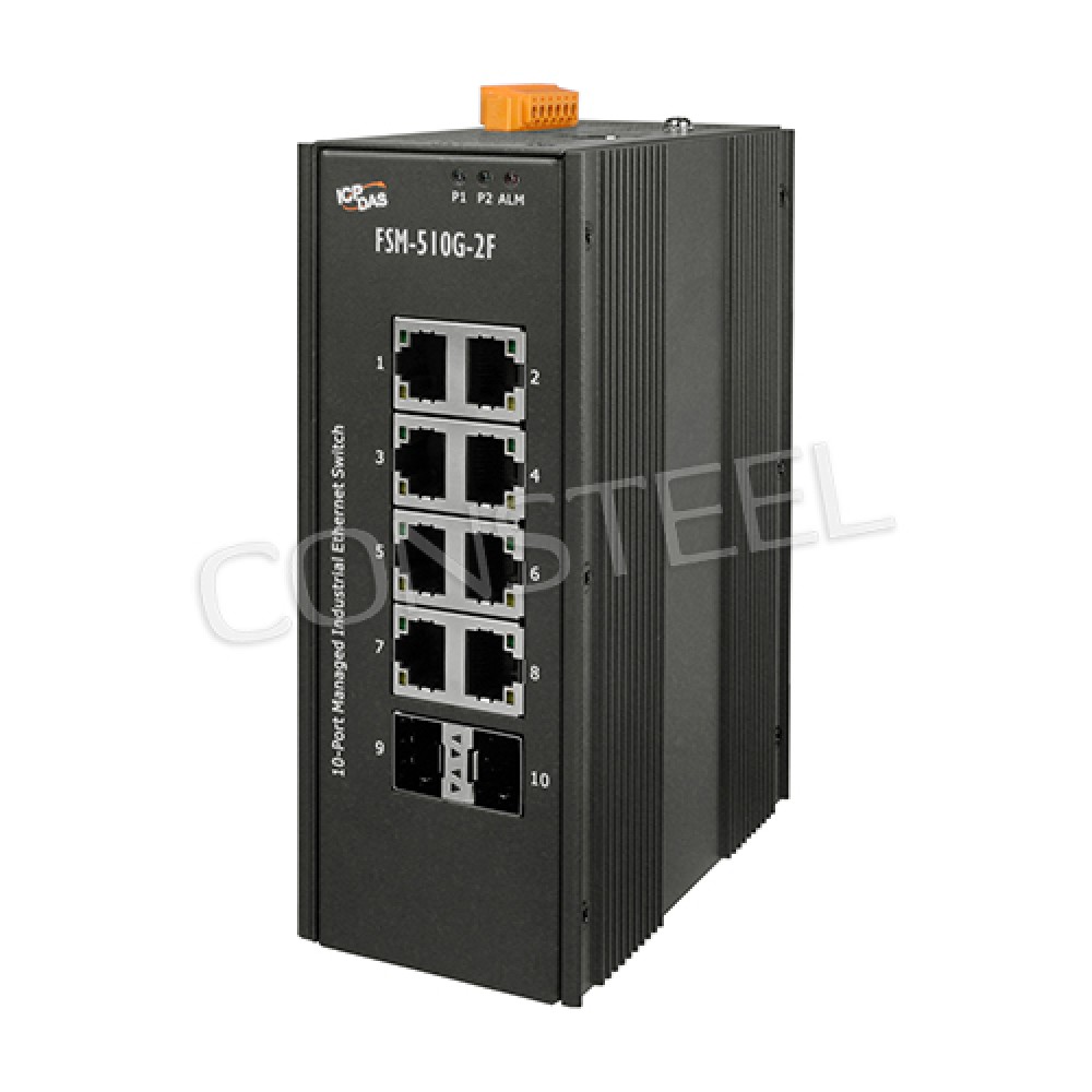 FSM-510G-2F - Industrial Ethernet Managed Switch with 8 Gigabit ...