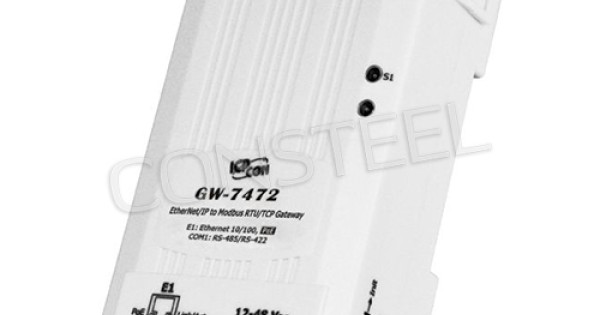 GW-7472 - EtherNet/IP to Modbus RTU/TCP Converter
