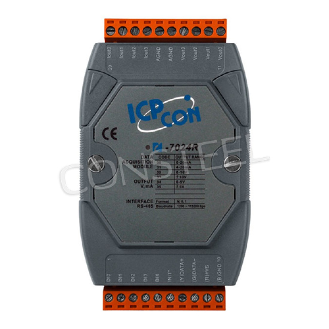 I-7024R - 4x Analog Output and 5x DI Module