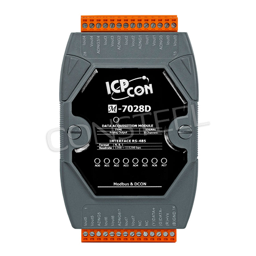 M-7028D - 8-channel Analog Output Module