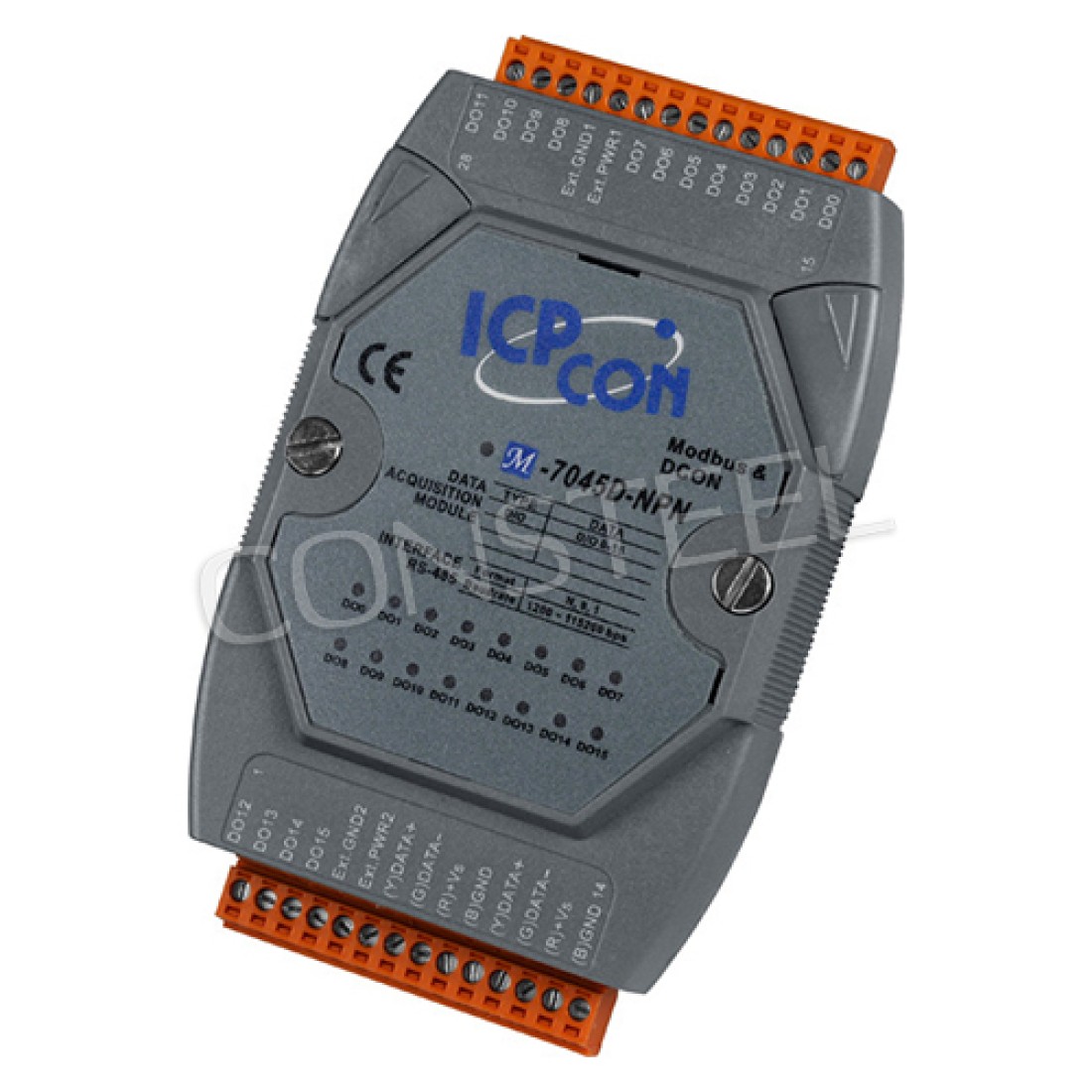 M-7045D-NPN - 16-channel Isolated Digital Output Module