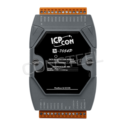 M-7054P - 16-channel Isolated Universal Digital Input/Output Module