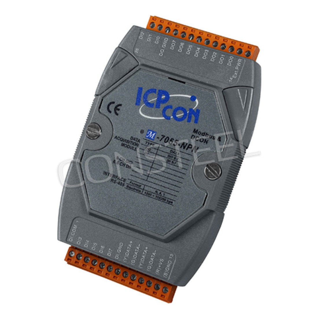 M-7055-NPN - 8x Isolated DI and 8x Isolated DO Module