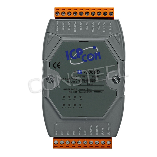 M-7060D - 4x Isolated DI and 4x RO Module