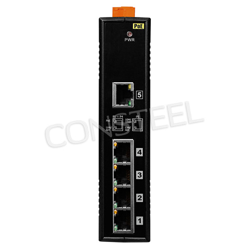 NS-205PSE-24V - Unmanaged Ethernet PoE Switch