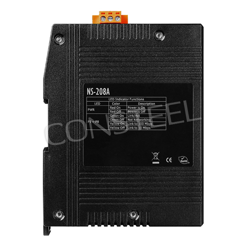 NS-208A - Unmanaged 8-port Ethernet Switch