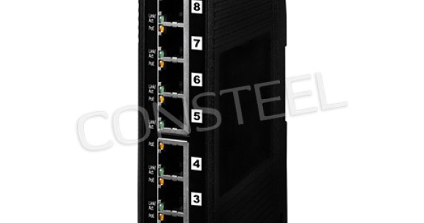 NS-208PSE - Industrial Ethernet PoE Switch