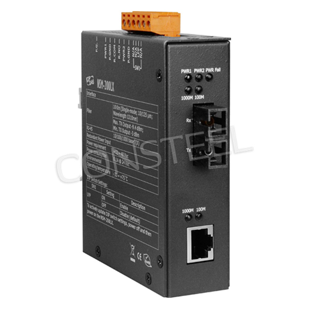 NSM-200LX - Ethernet to Fiber Converter