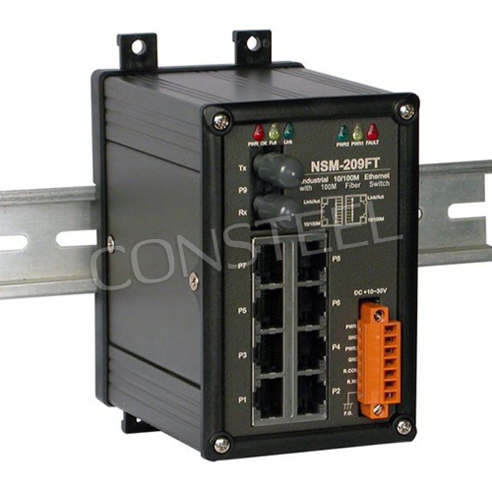 NSM-209F - Unmanaged Ethernet Switch - 1x Fiber Port