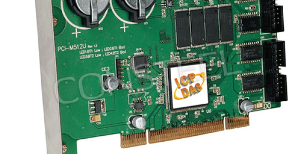 PCI-M512U - Industrial Universal PCI card