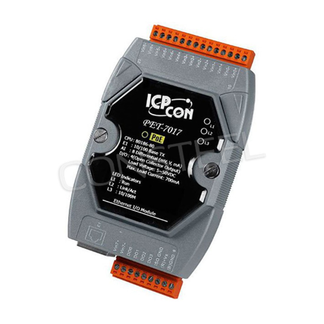 PET-7017 - Ethernet PoE I/O Module