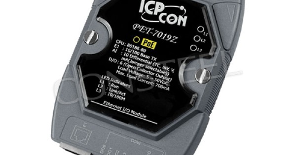 PET-7019Z/S - Industrial Ethernet PoE I/O Module