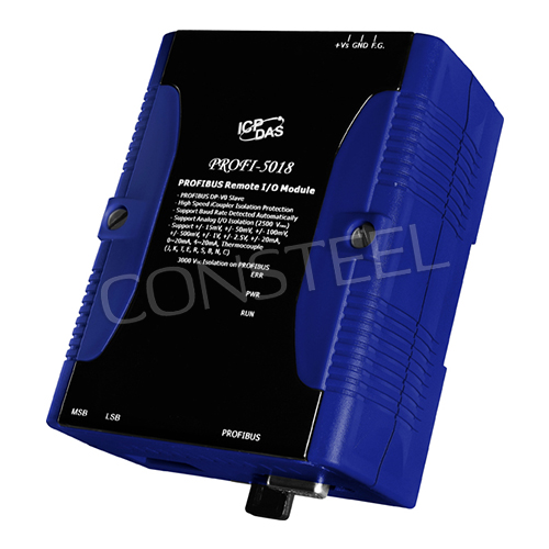 Industrial PROFIBUS IO modules, digital, relay & analog