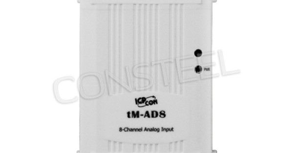 tM-AD8 - 8-kanałowy izolowany analogowy moduł wejściowy