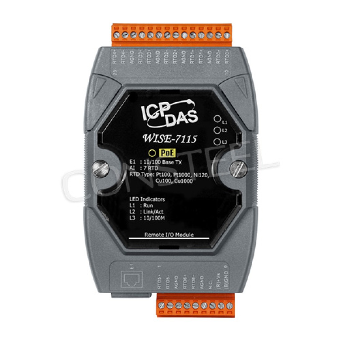 WISE-7115 - Ethernet PoE I/O Module