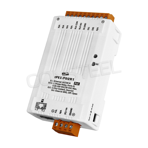 Industrial relay I/O modules with Modbus TCP