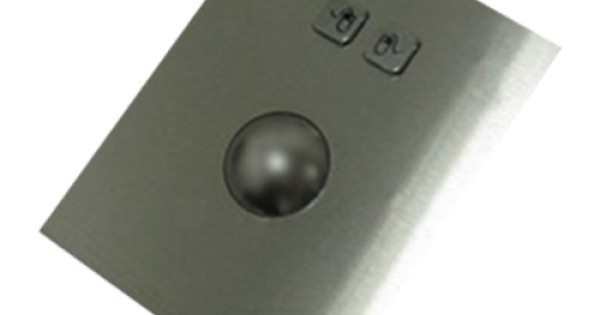 Panel mounting stainless steel trackball - KT100-P