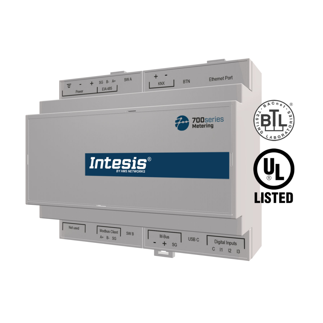 IN702MEB0100000 – M-Bus, Modbus & pulses to Modbus/KNX/BACnet
