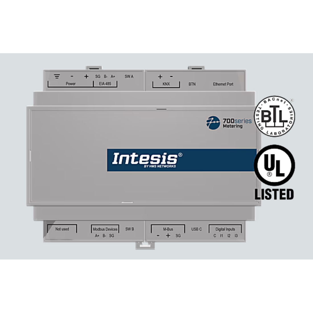 IN702MEB0200000 – M-Bus, Modbus & pulses to Modbus/KNX/BACnet