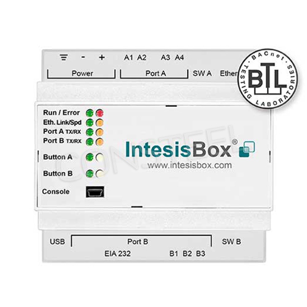Intesis Gateway IBOX-BAC-MBUS