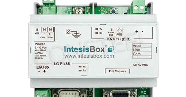 INKNXLGE064O000 – LG VRF to KNX Gateway, 64 Units