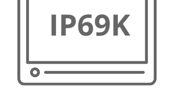 Industrial monitors with IP69K protection class stainless steel case