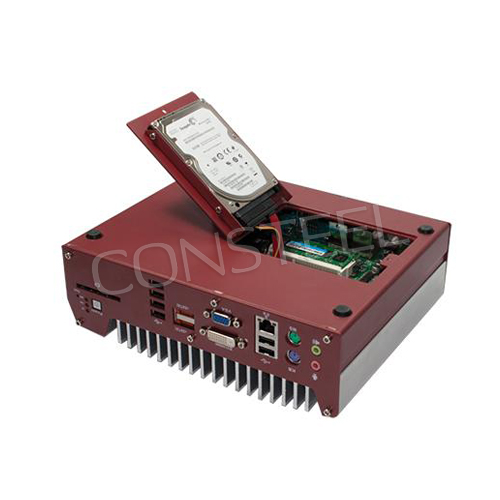 Fanless Embedded Controller with GbE and eSATA ports- Nuvo-1000