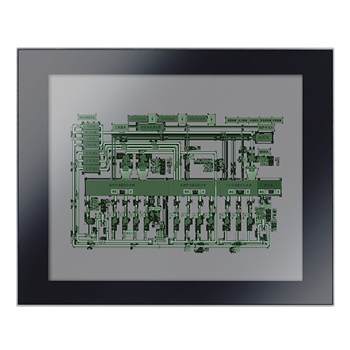 PANEL5000-C193-L - 19 inch Industrial capacitive touch screen monitor