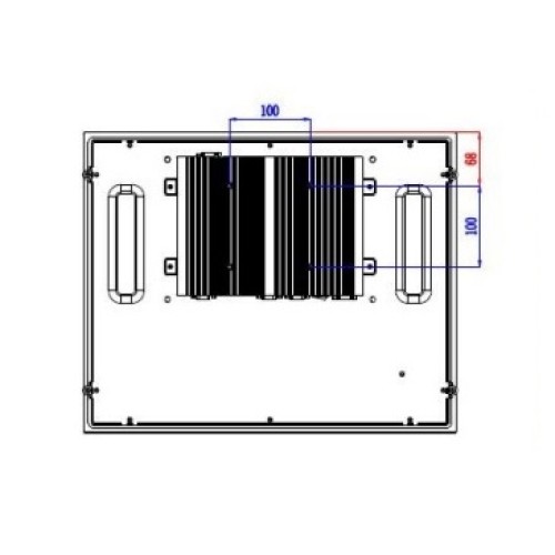 19 inch fanless Industrial Panel PC based on Intel® Celeron® J1900 ...