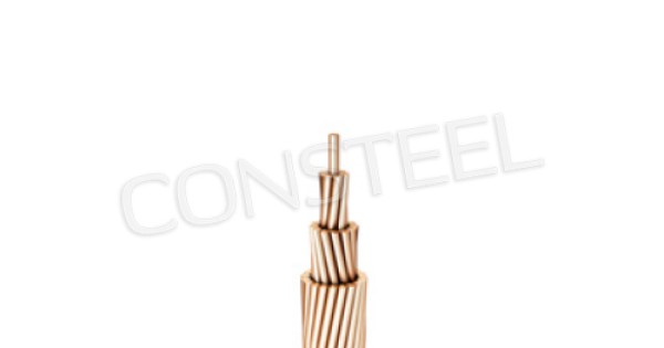 Copper ropes for catenary network (cu)