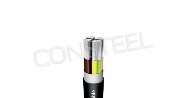 Power cables with aluminum wires - NA2XY-J,O 0,6/1kV, (N)A2XY-J,O 0,6/1kV