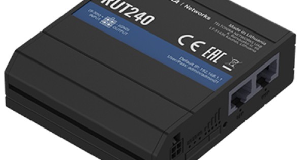 Industrial 4G LTE router model RTU240